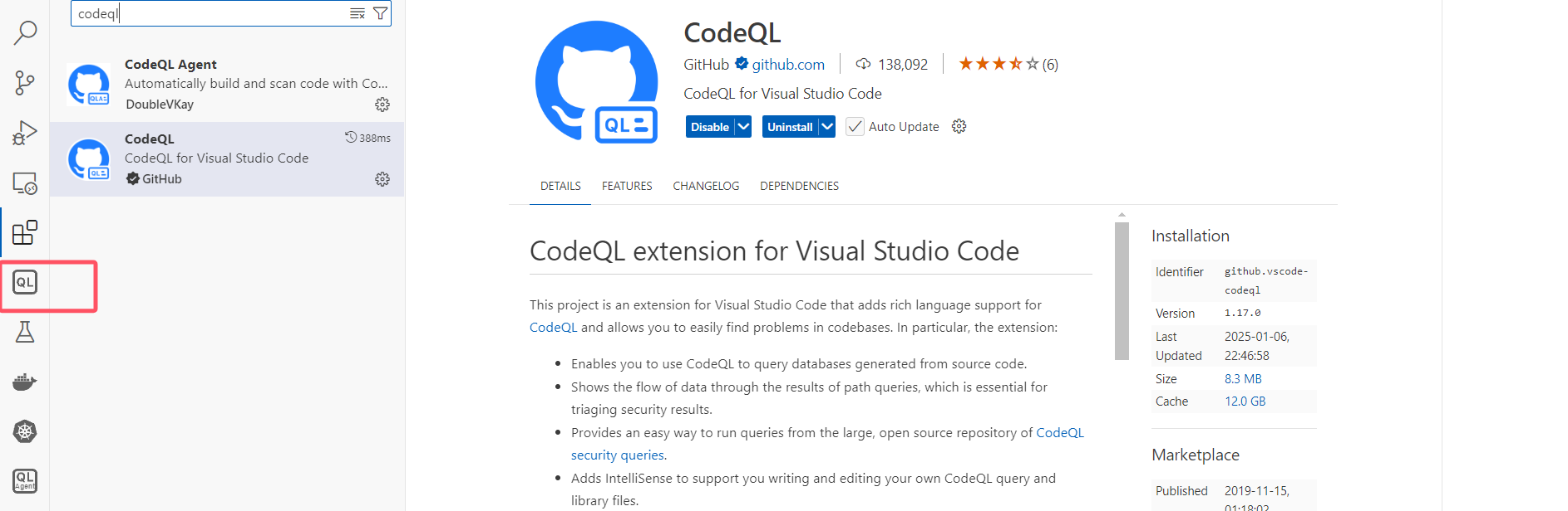 初逢CodeQL - Potat0w0